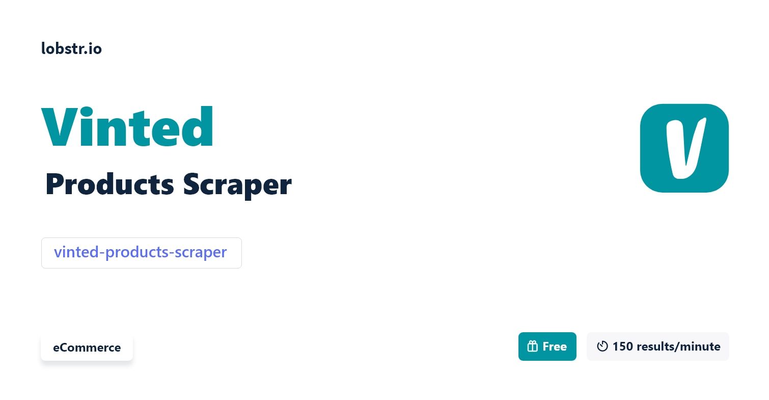 Vinted Products Scraper | Lobstr.io